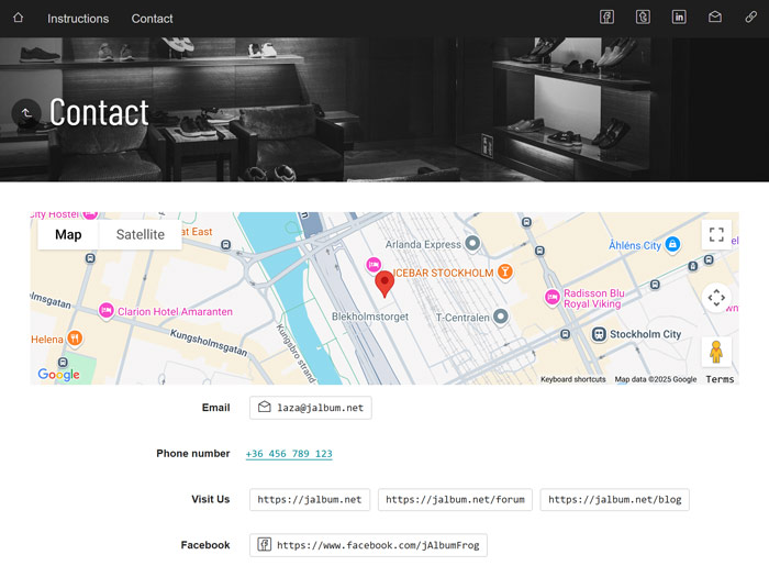 Client Photo Gallery Online for Photographers | jAlbum